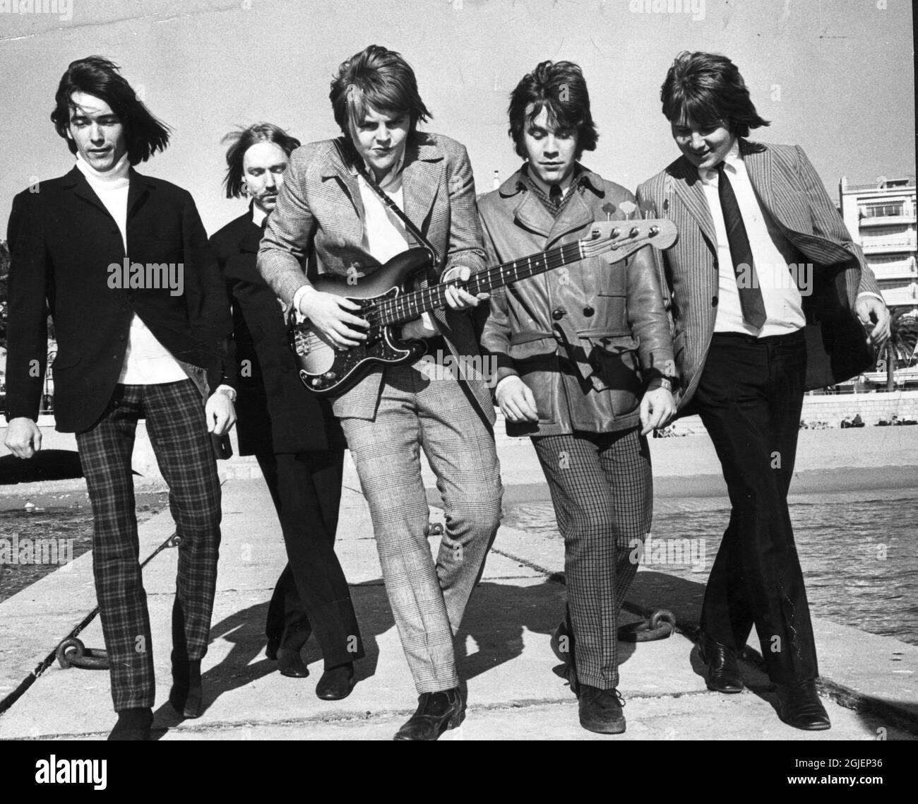 Swedish 60's pop group Hep Stars from left, Svenne Hedlund, Lennart ...
