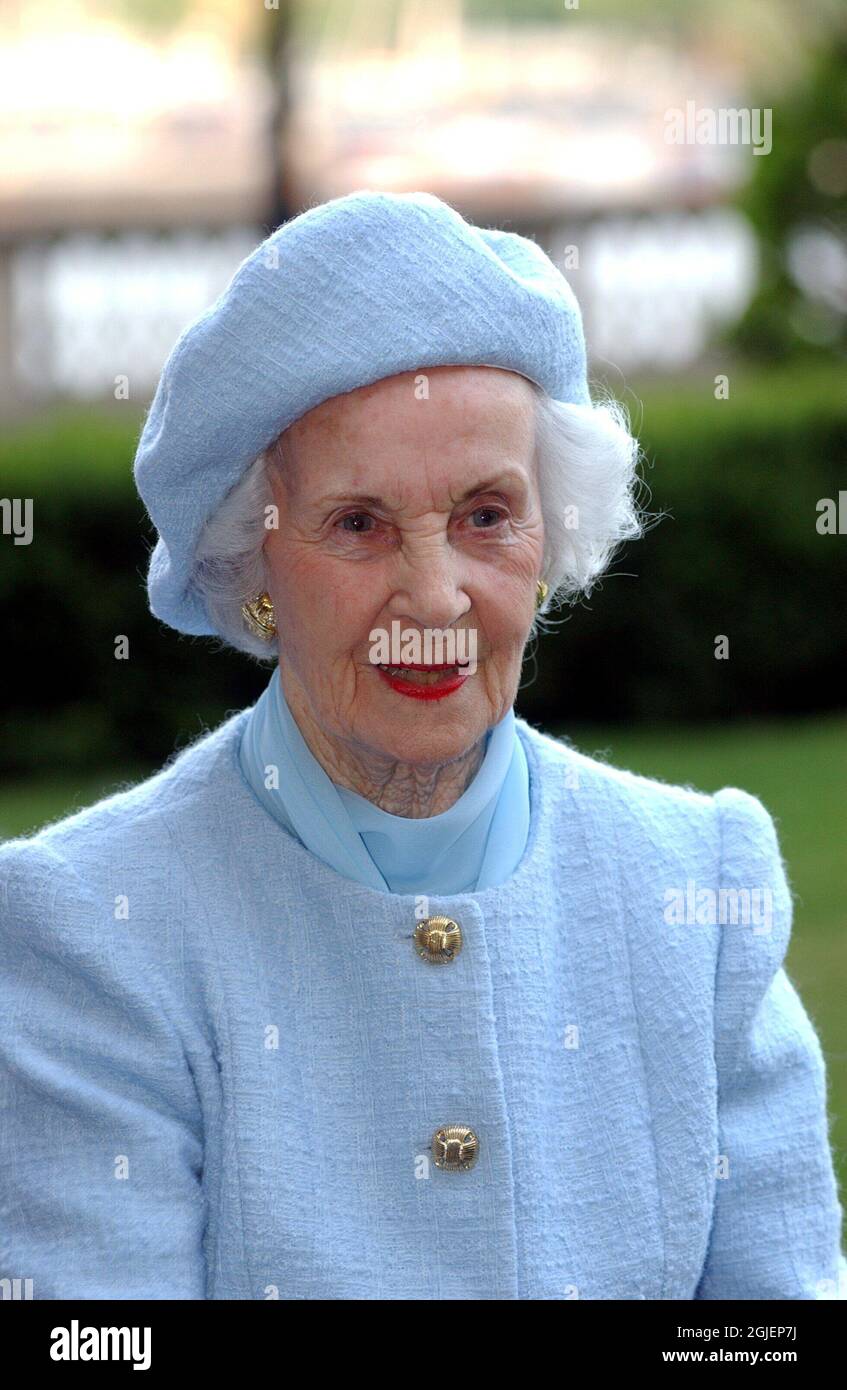 Princess Lilian celebrating the national day in Stockholm, Sweden Stock ...