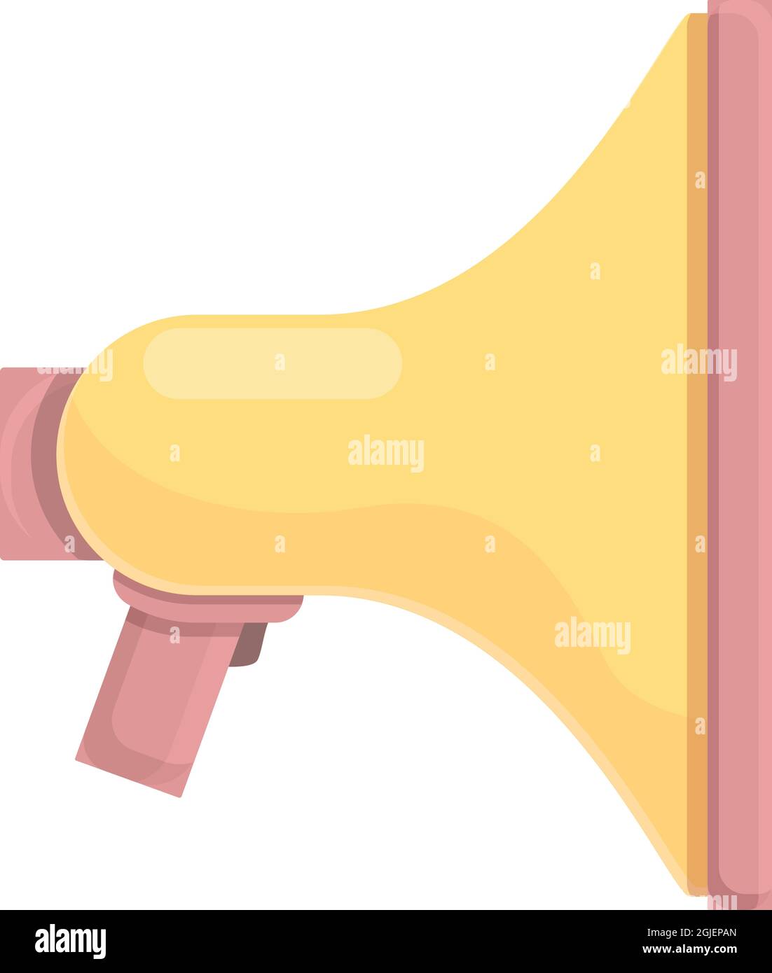 Speaker emergency cartoon Cut Out Stock Images & Pictures - Alamy