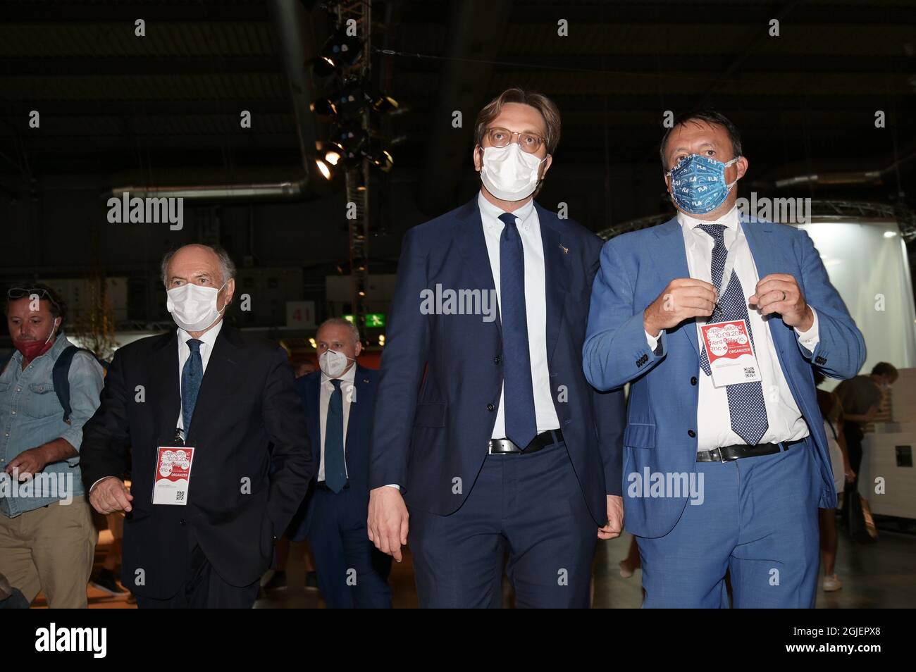 Milan, Italy. 09th Sep, 2021. Milan, Italy Salone del Mobile in Rho ...