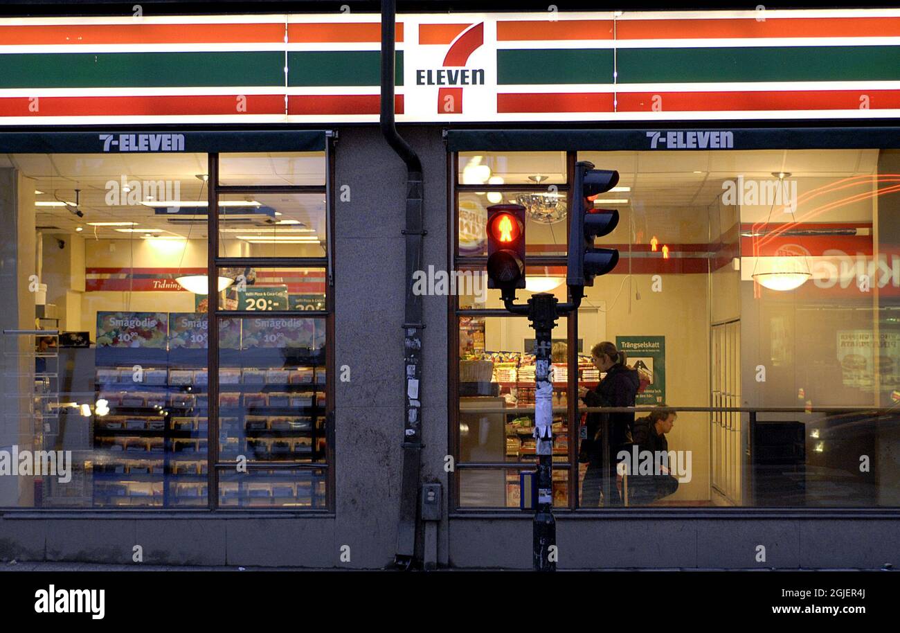 A 7-eleven shop in Stockholm Stock Photo - Alamy