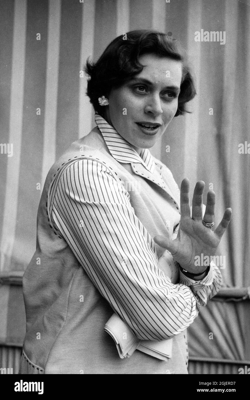 Opera singer Elisabeth Soderstrom Stock Photo - Alamy