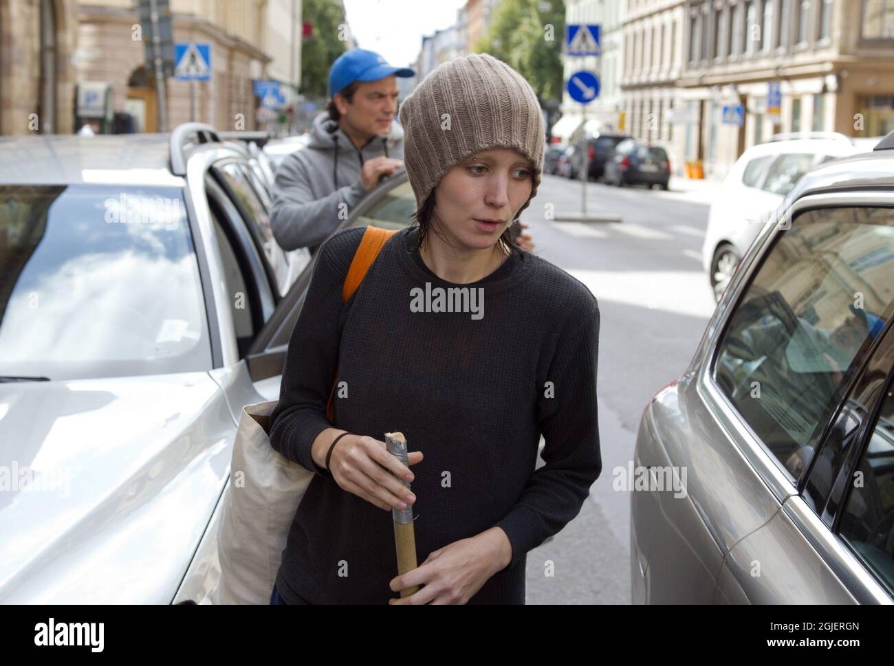 US actress Rooney Mara is seen leaving the gym Extreme Training in ...