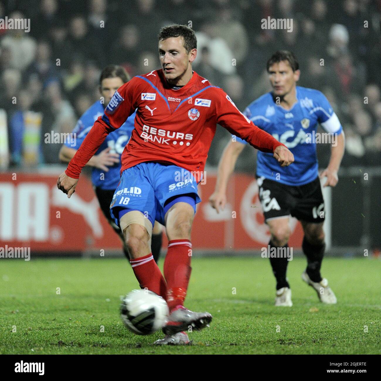 Helsingborgs Alexander Gerndt in action Stock Photo - Alamy