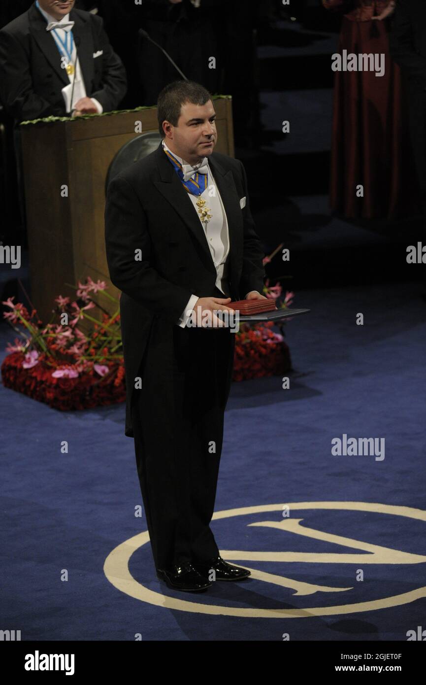 STOCKHOLM 20101210 Professor Konstantin Novoselov of the University of ...
