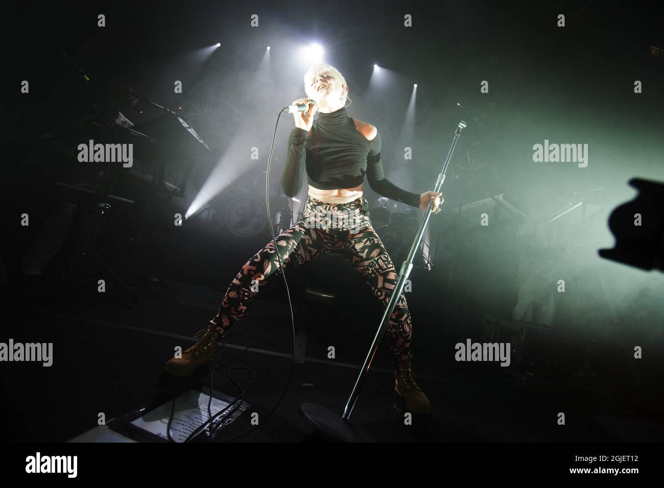 Singer/songwriter Robyn performs on stage at the Berns night club in ...
