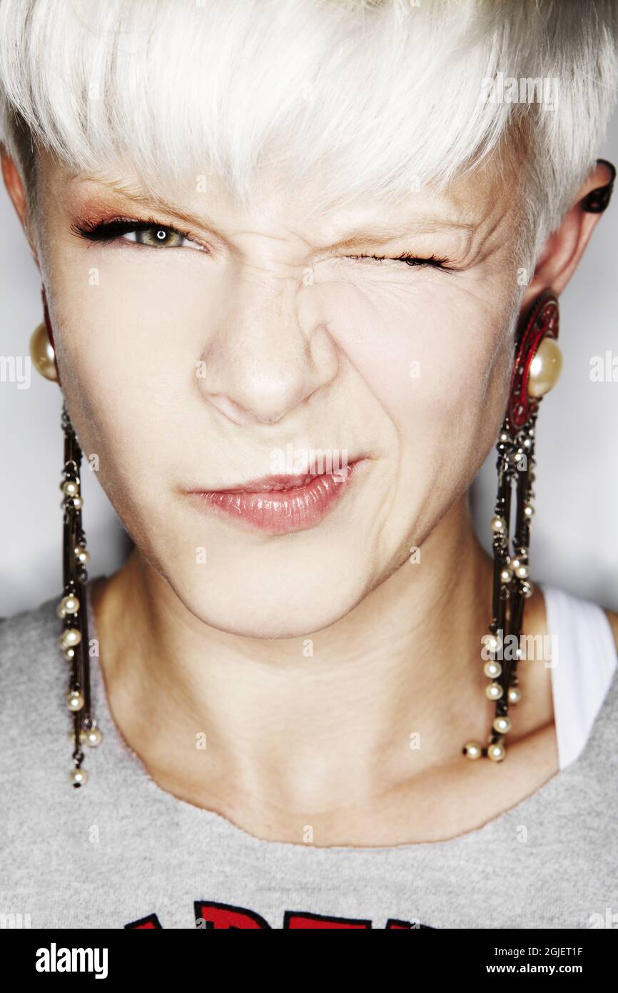 Swedish singer-songwriter, Robyn Stock Photo - Alamy