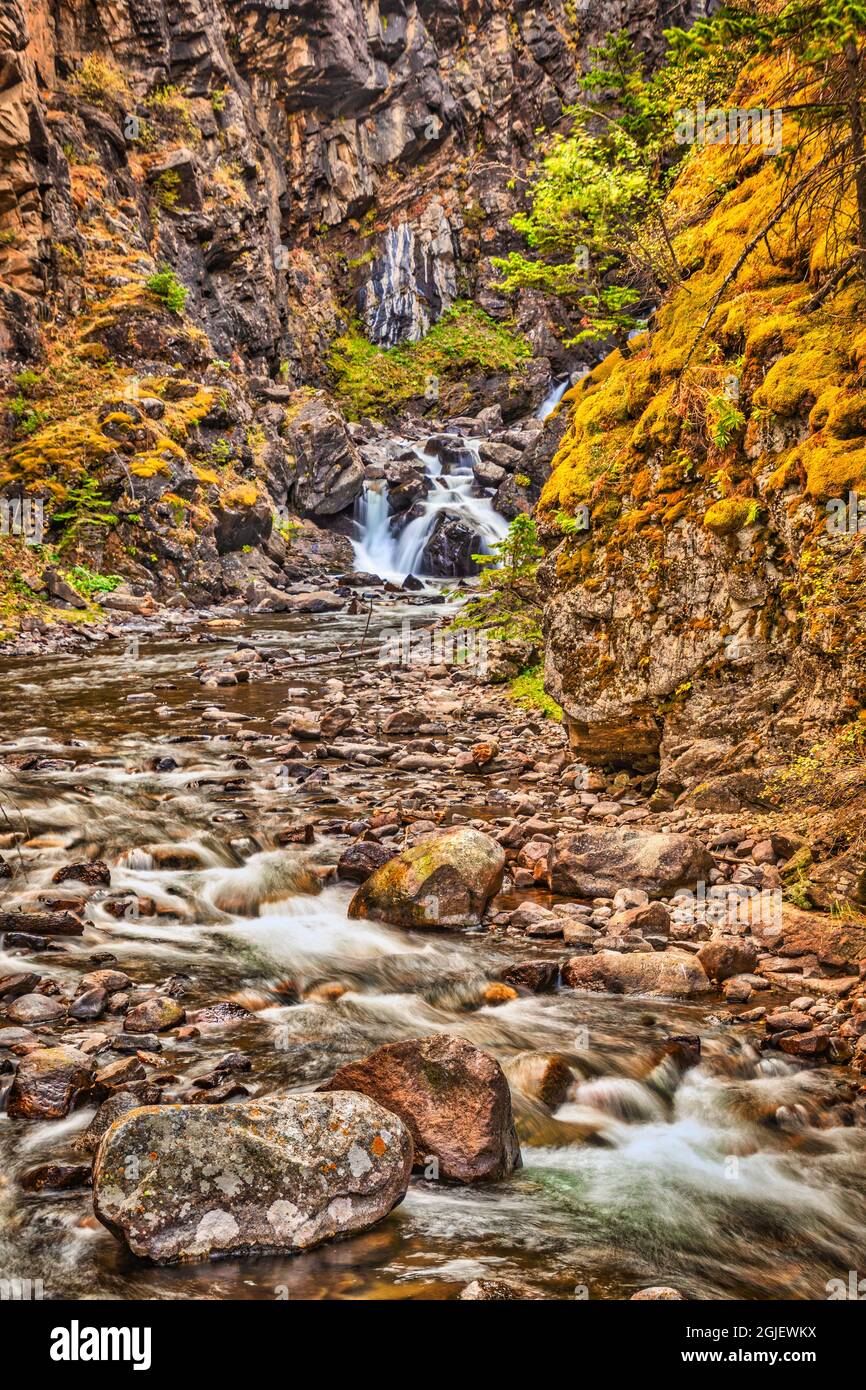 Beartooth Mountains, Montana Stock Photo - Alamy