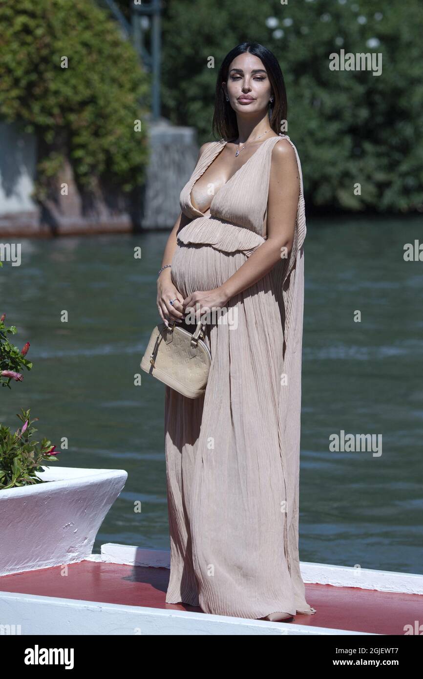 Rosa Perrotta arriving at the Excelsior Hotel as part of the 78th ...