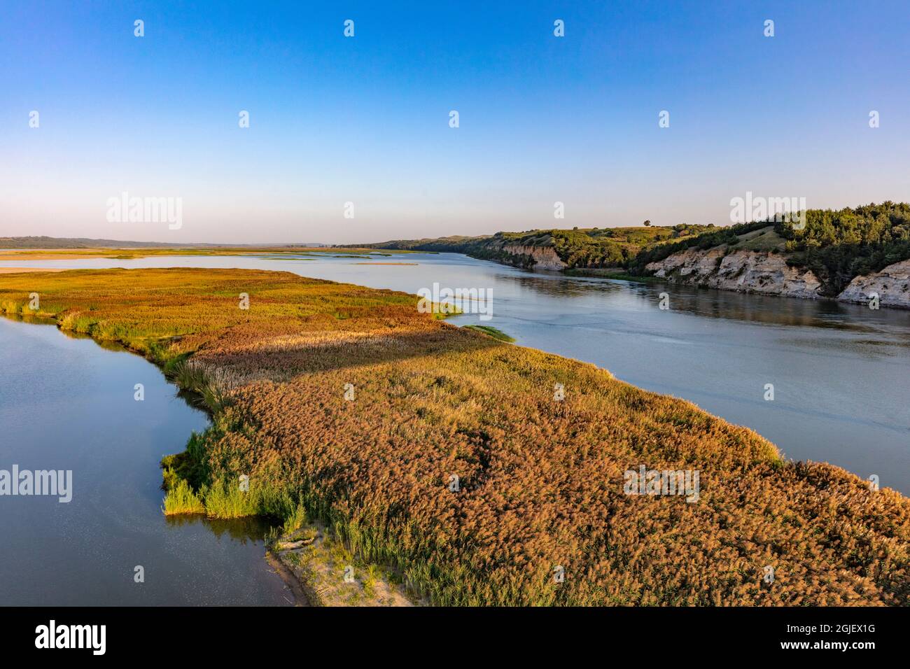 Nebraska South Dakota Border High Resolution Stock Photography and ...