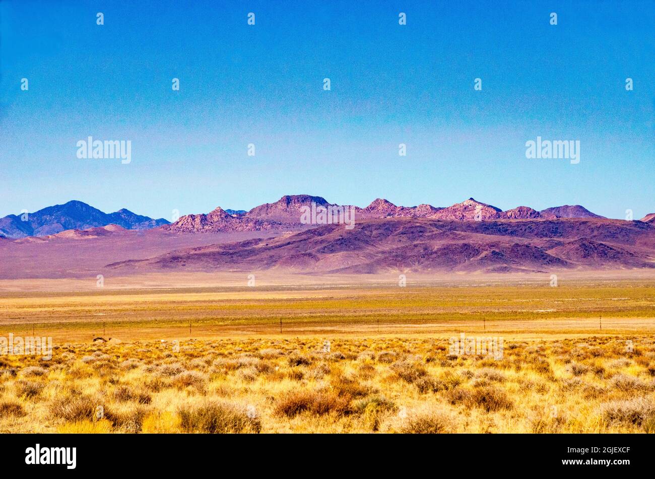 USA, Nevada, Crystal Springs, Basin and Range National Monument Stock ...