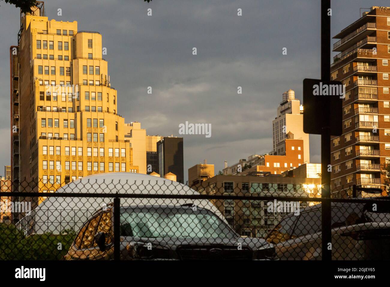 Buildings in the Chelsea neighborhood of New York on Friday, August 27 ...