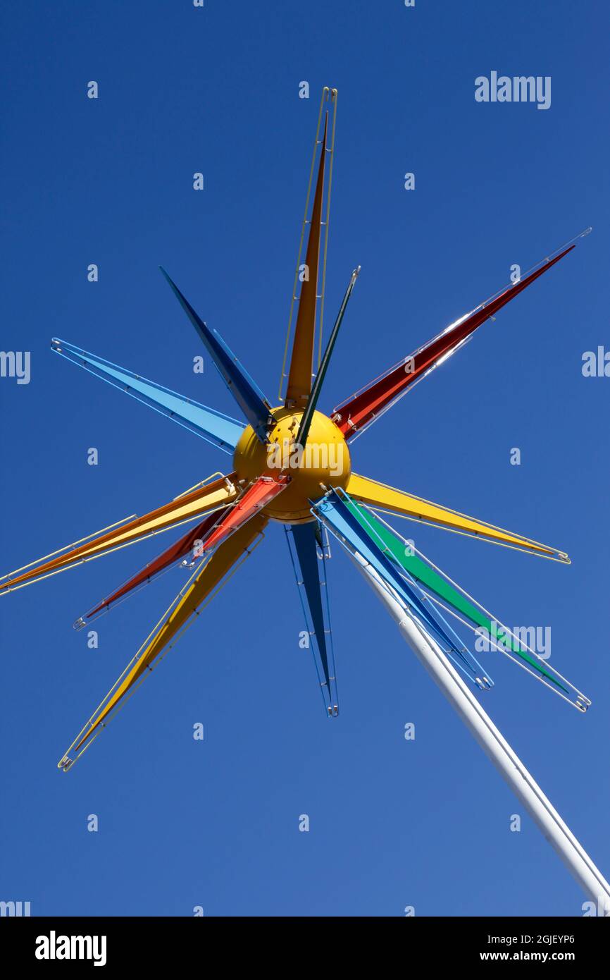 Sputnik. Moriarty, New Mexico, USA. Route 66 Stock Photo - Alamy