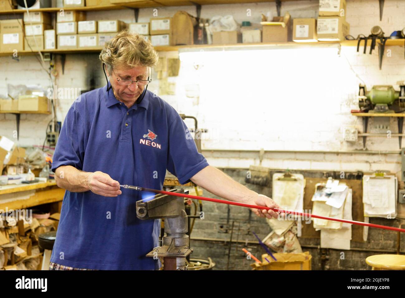 Neon bender hi-res stock photography and images - Alamy