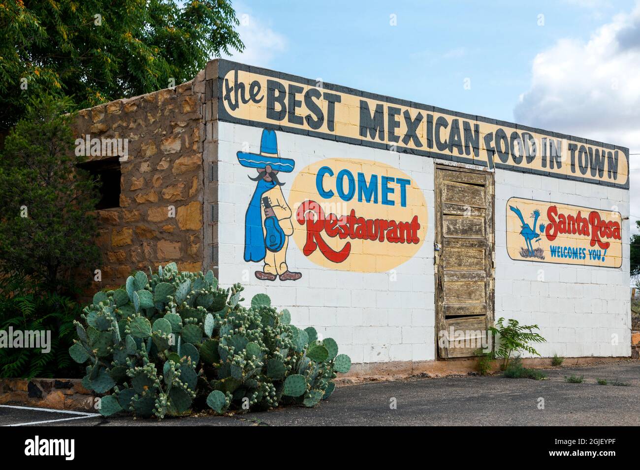 Santa Rosa, New Mexico, USA. Route 66 Stock Photo - Alamy