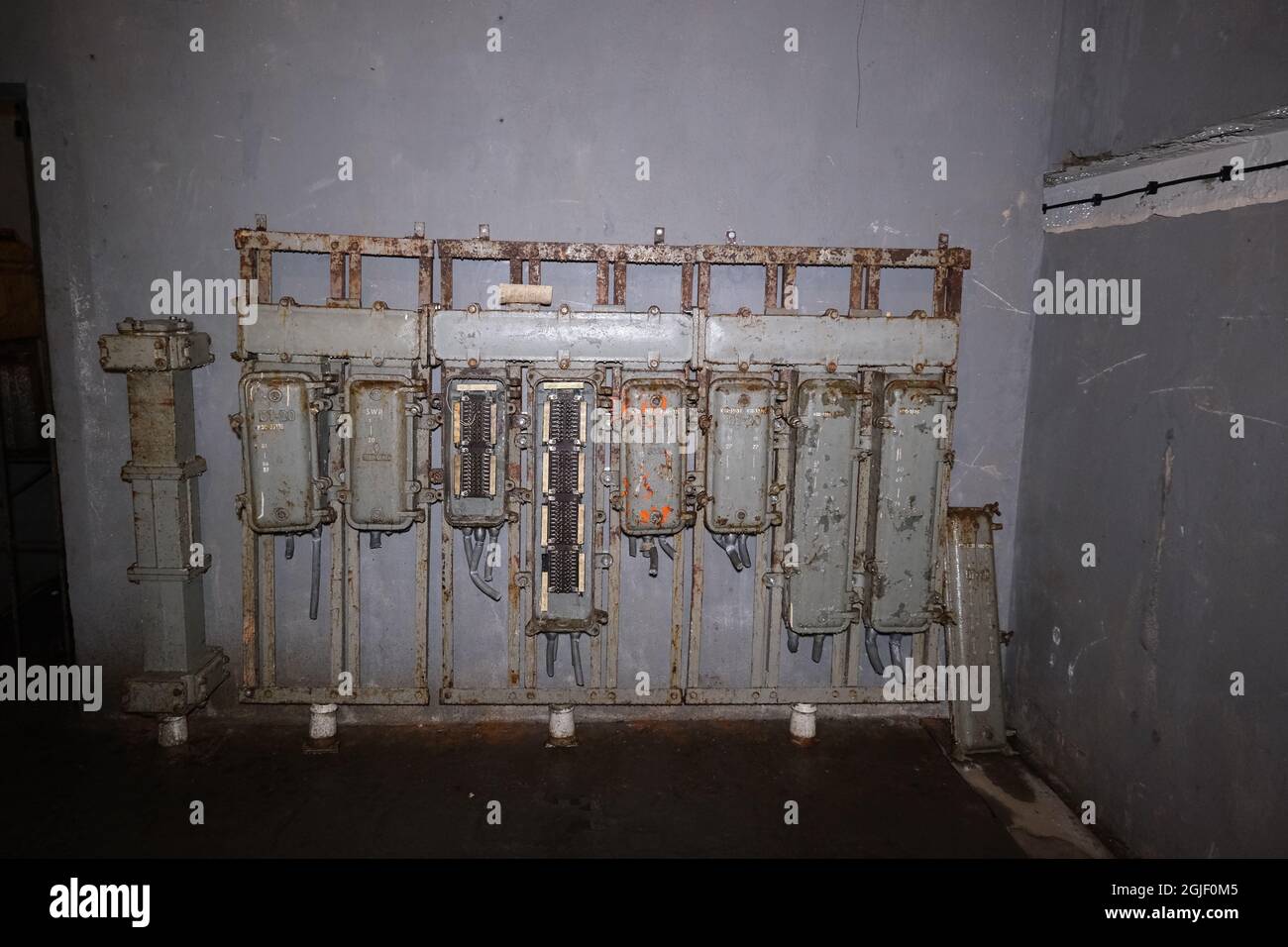Mamerki, Poland - July 20, 2021: Mamerki bunker complex; general ...