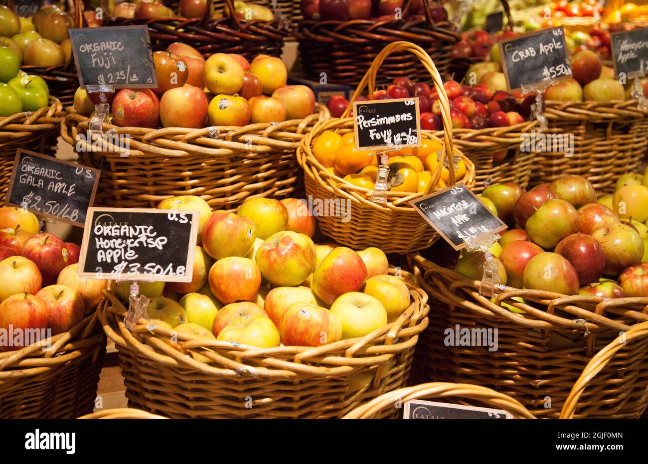Eataly Italian food market and marketplace in Manhattan, New York Stock ...
