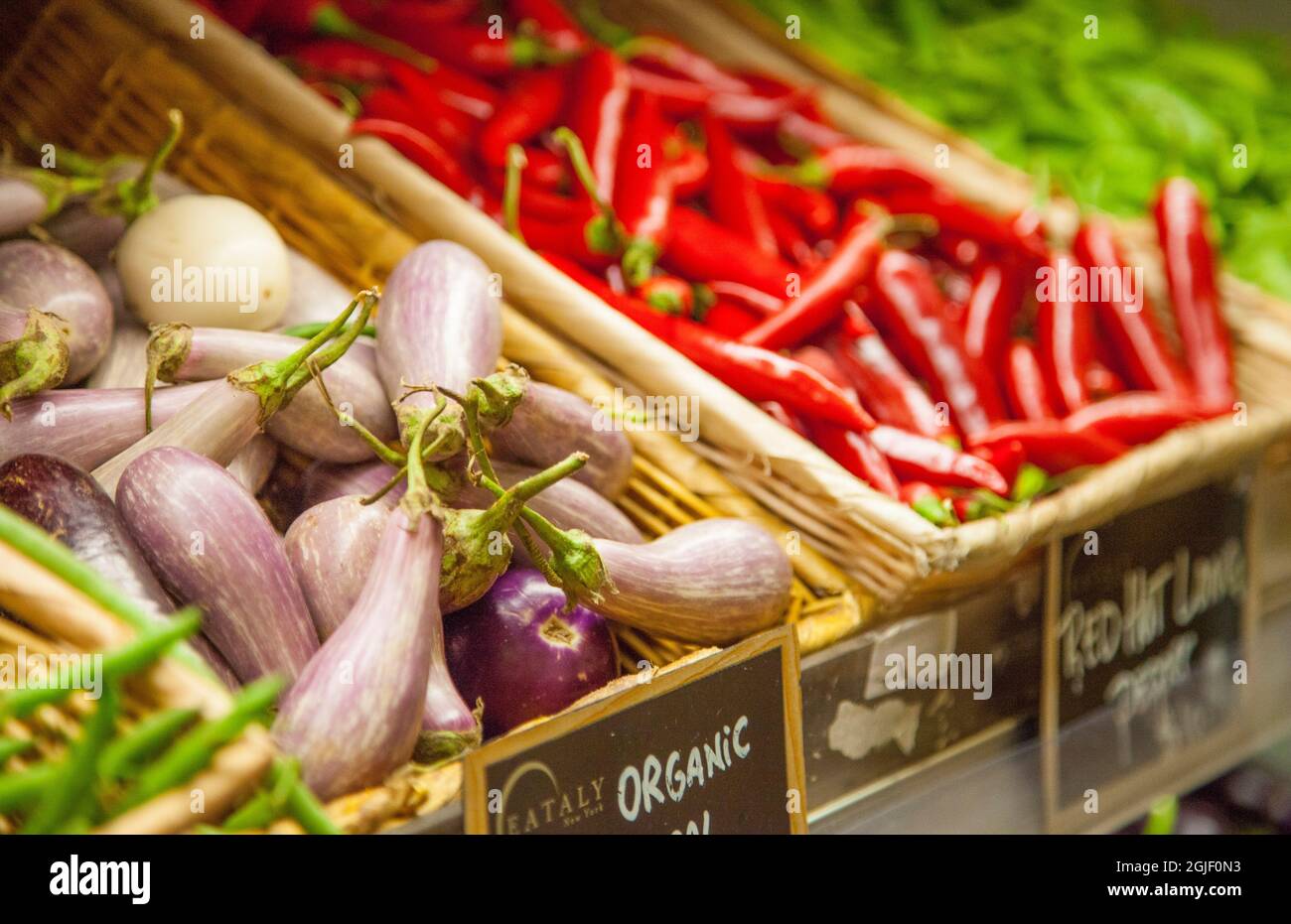 Eataly Italian food market and marketplace in Manhattan, New York Stock ...