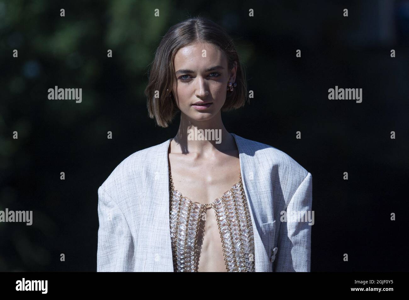Beatrice Brusco arriving at the Excelsior Hotel as part of the 78th ...