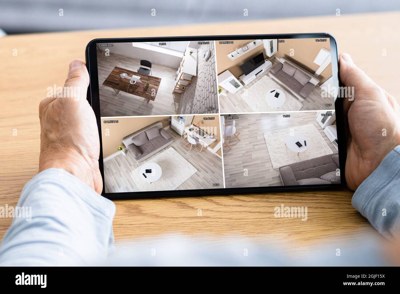 CCTV Security Video Footage From Surveillance Camera Stock Photo - Alamy