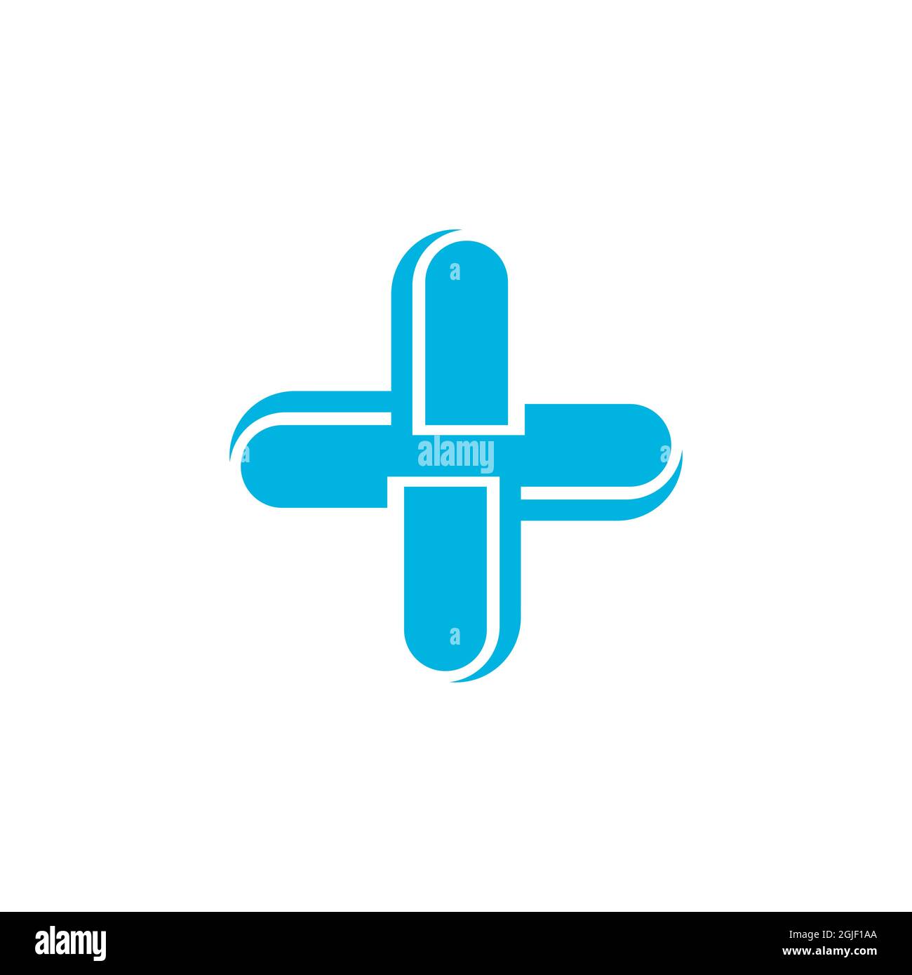 pharmacy medical health care doctor cross sign and symbols Stock Vector ...