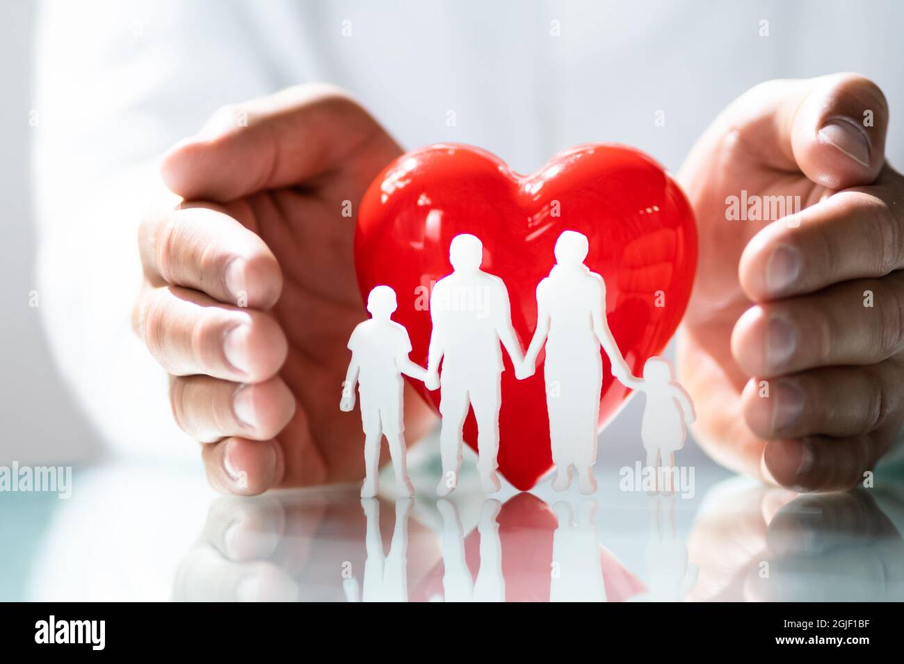 Health Insurance. Life Protected Medical Doctor. Welfare Cover Stock ...