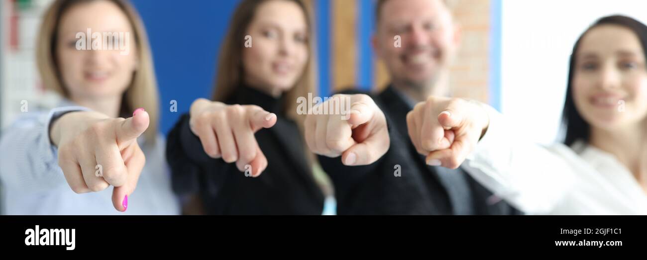 Fingers pointing hand blame hi-res stock photography and images - Alamy