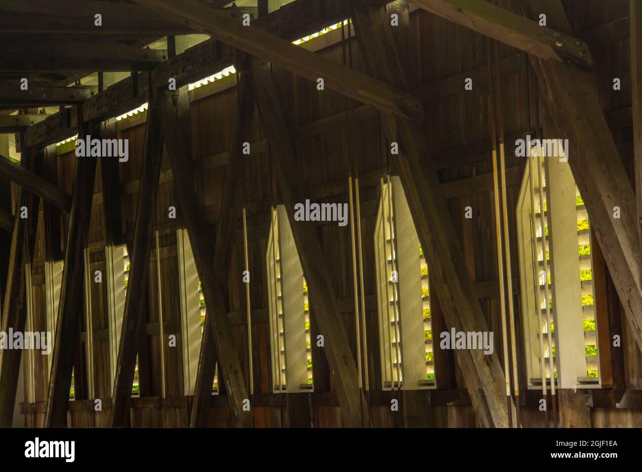 Dorena Bridge, Cottage Grove, Oregon, USA Stock Photo - Alamy