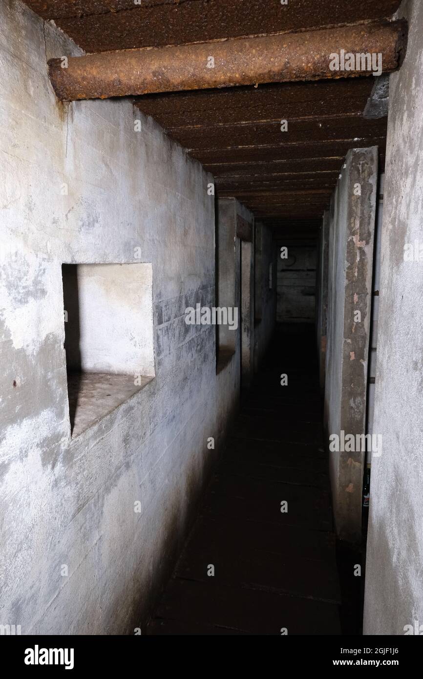 Mamerki, Poland - July 20, 2021: Mamerki bunker complex; general ...