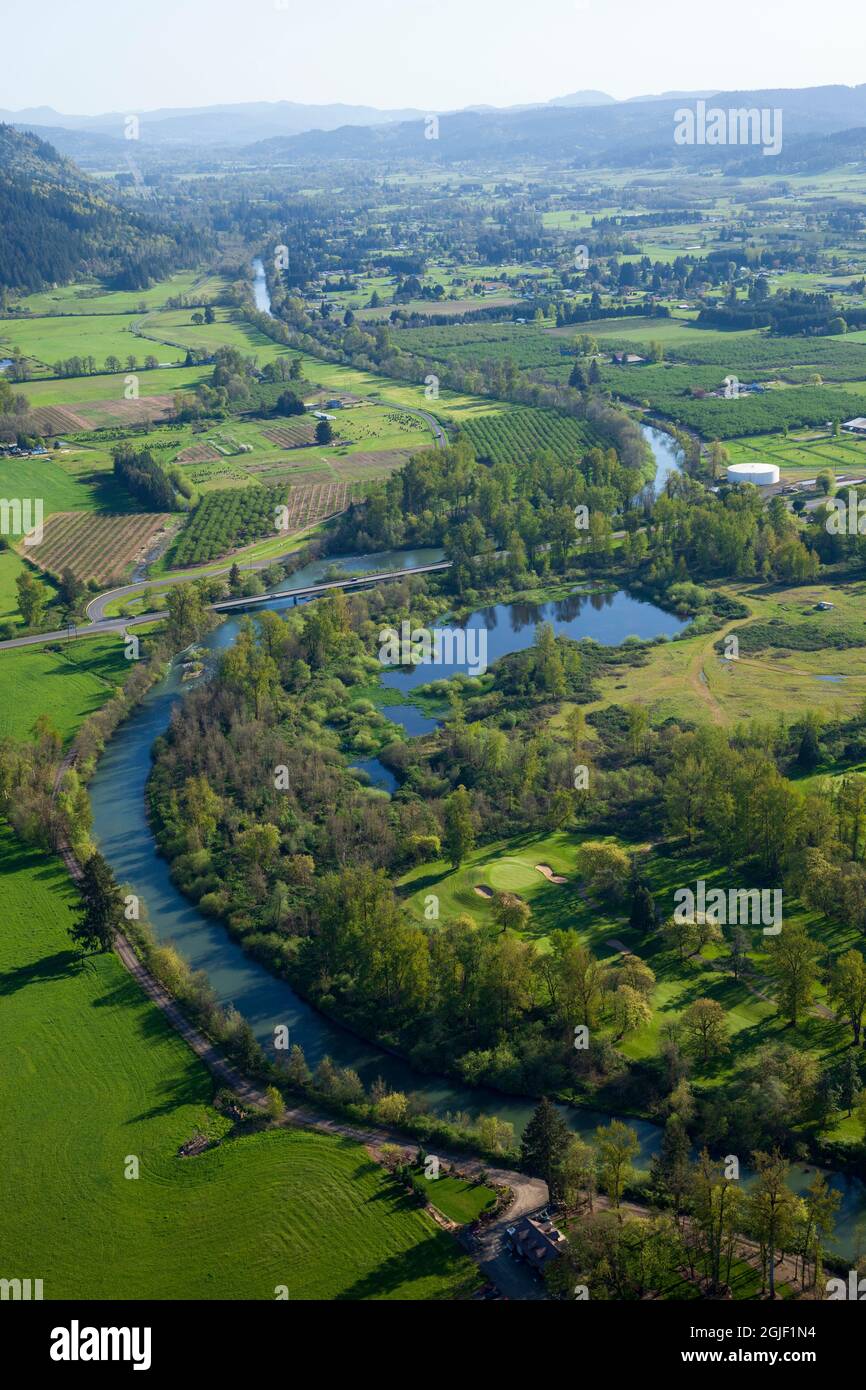 Willamette Aerial High Resolution Stock Photography and Images - Alamy