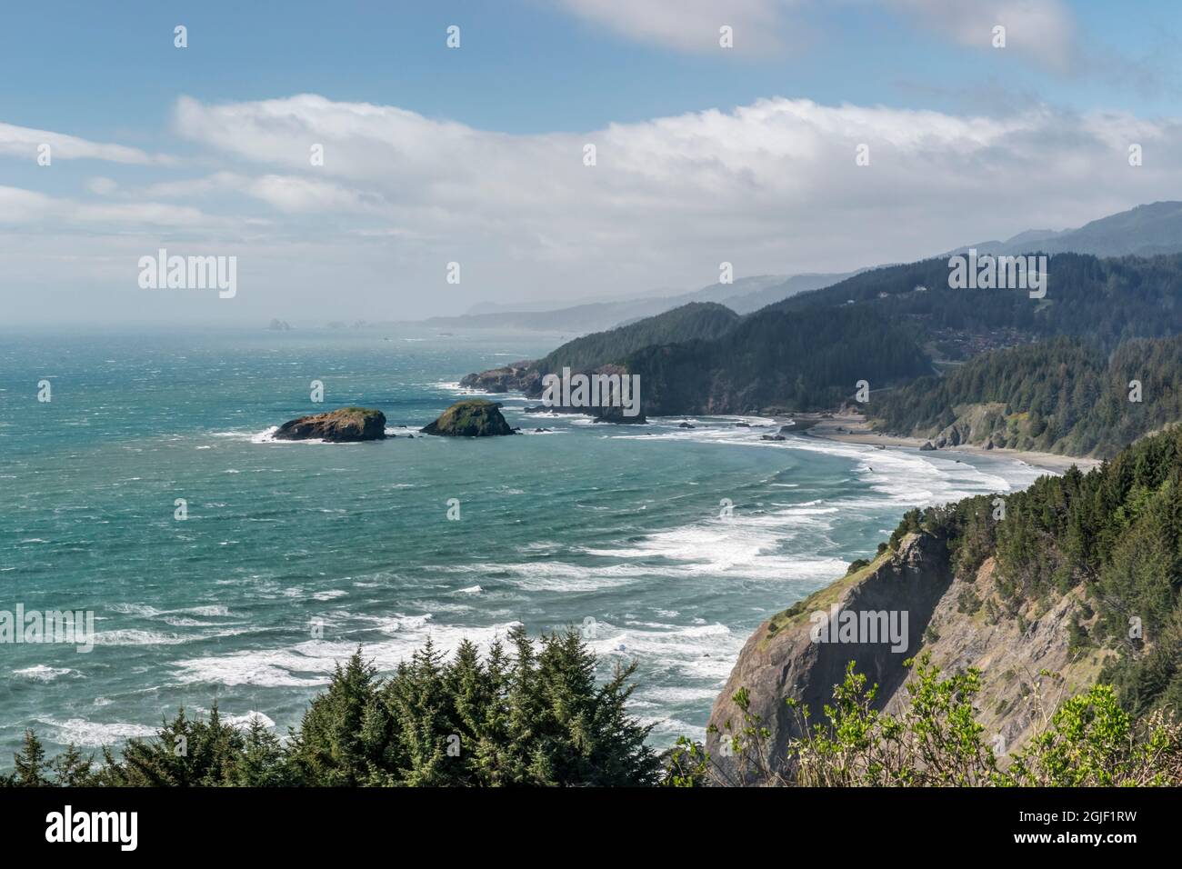 Oregon, Cape Sebastian Stock Photo - Alamy