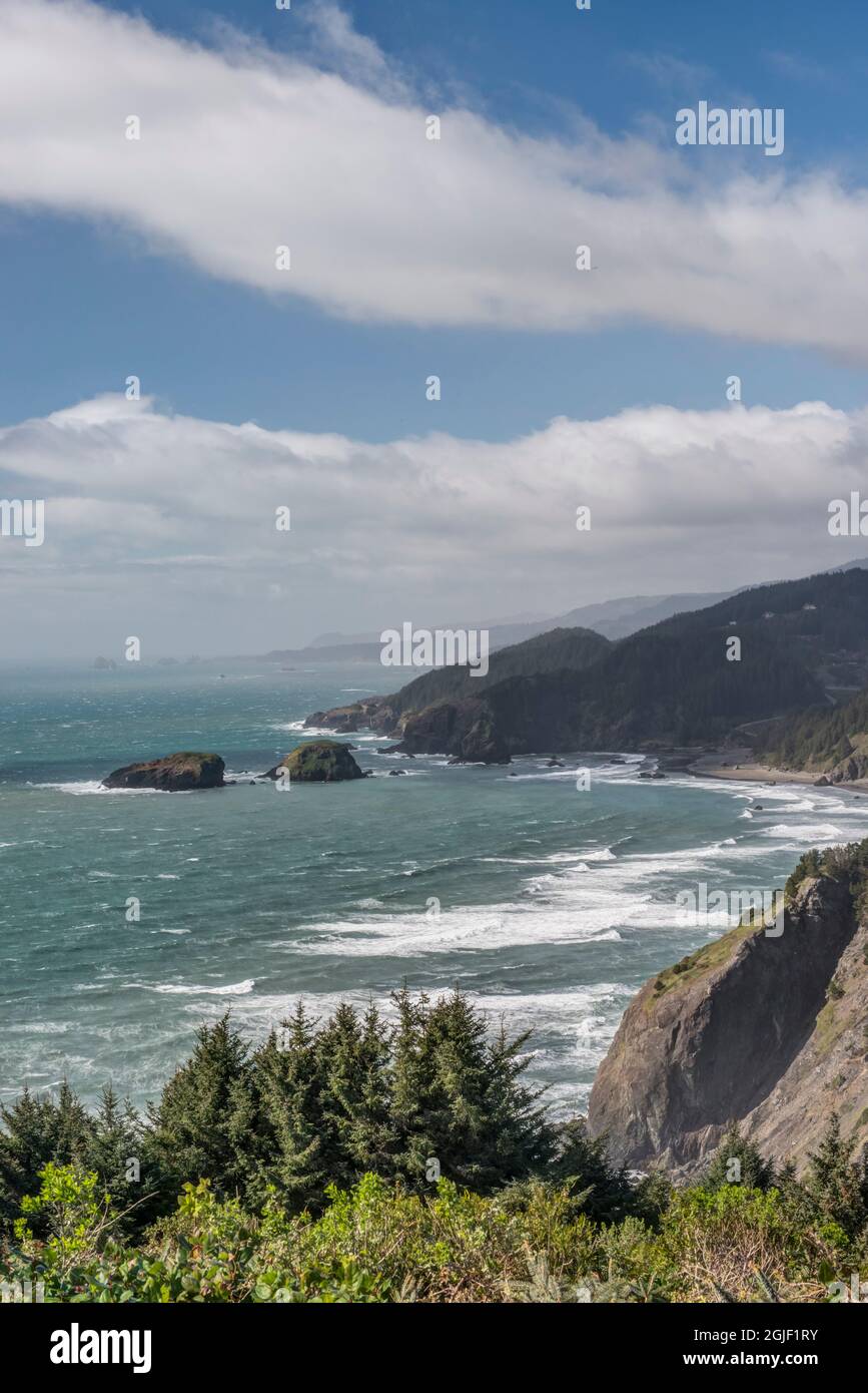 Oregon, Cape Sebastian Stock Photo - Alamy