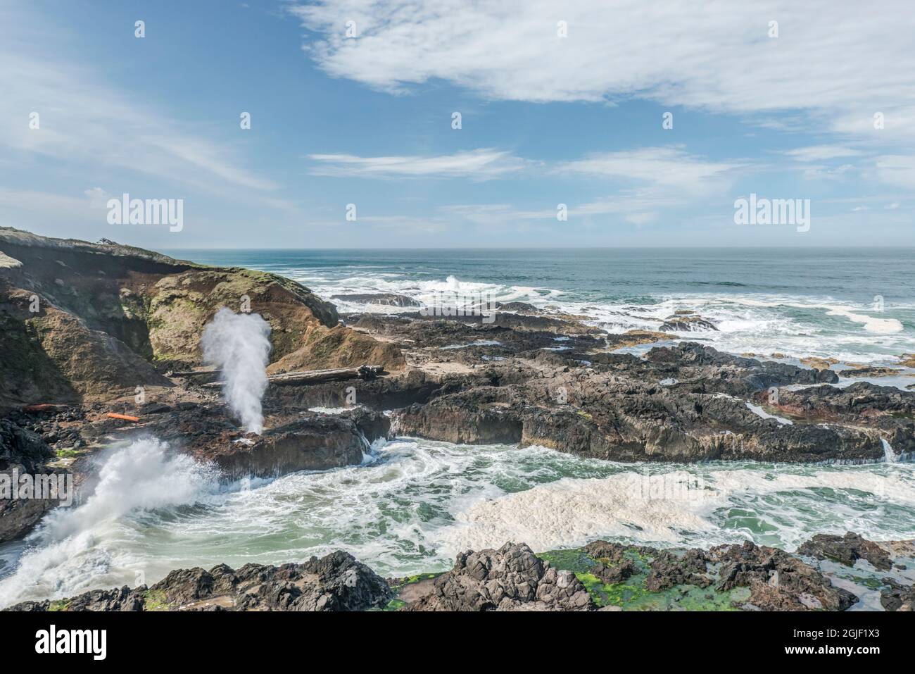 Usa oregon coast cooks chasm hi-res stock photography and images - Alamy