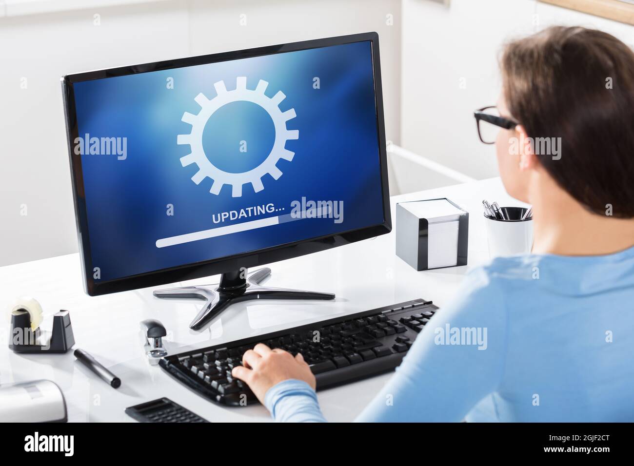 Installing Software Update Progress. Computer Loading Patch From ... Installing Software Update Progress. Computer Loading Patch From ...