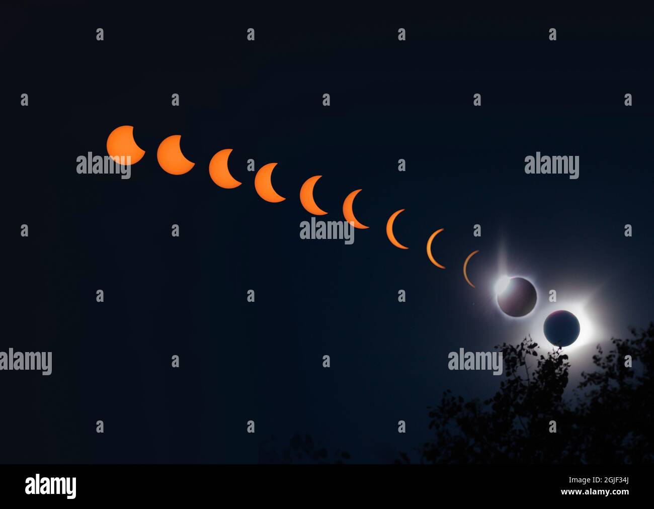 Tennessee solar eclipse hi-res stock photography and images - Alamy