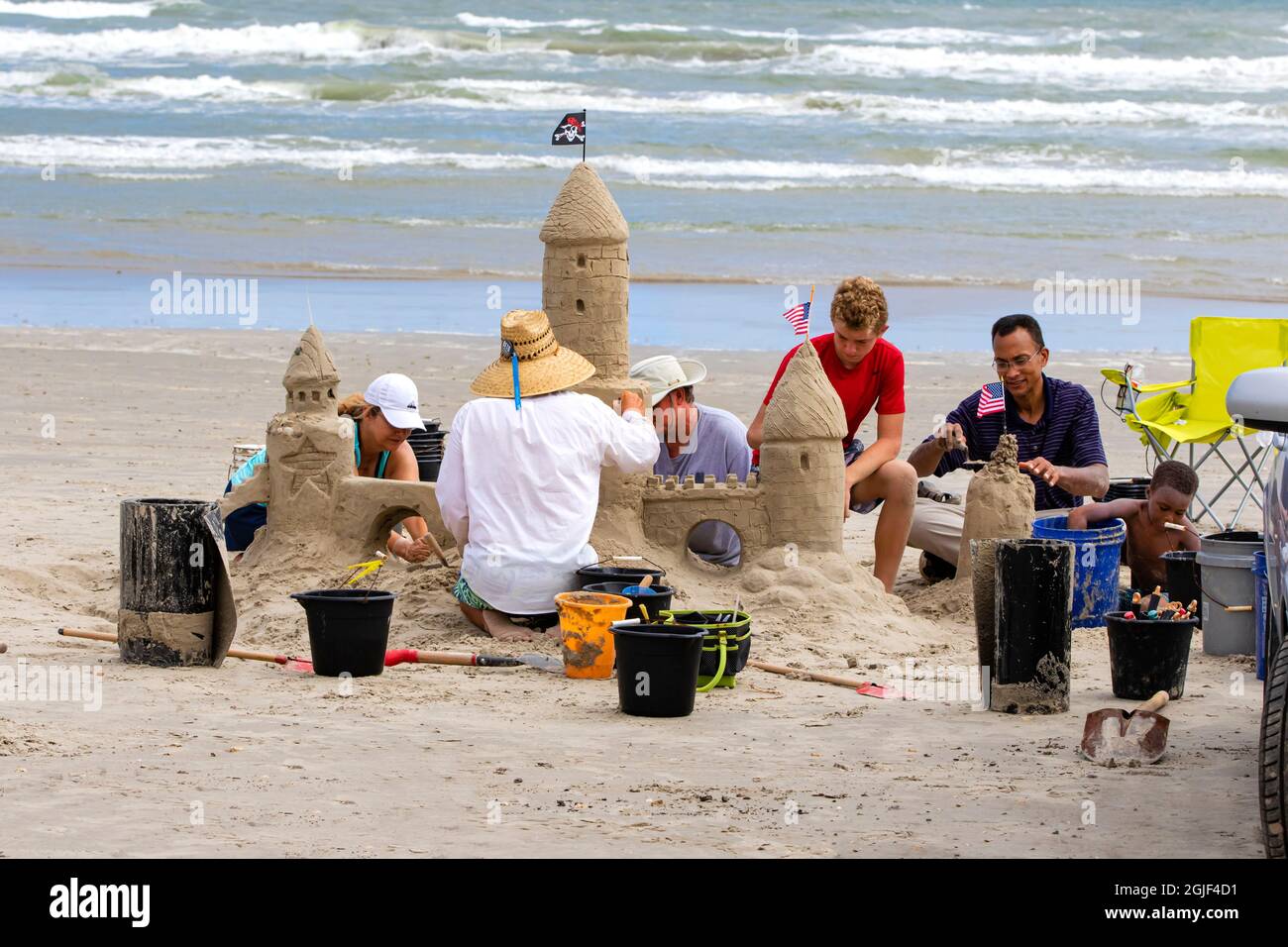Building Sand Castles High Resolution Stock Photography and Images - Alamy