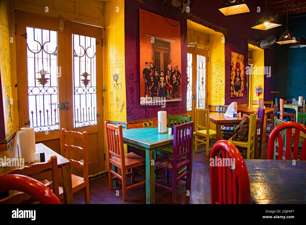 San agustin de laredo historic district hi-res stock photography and ...