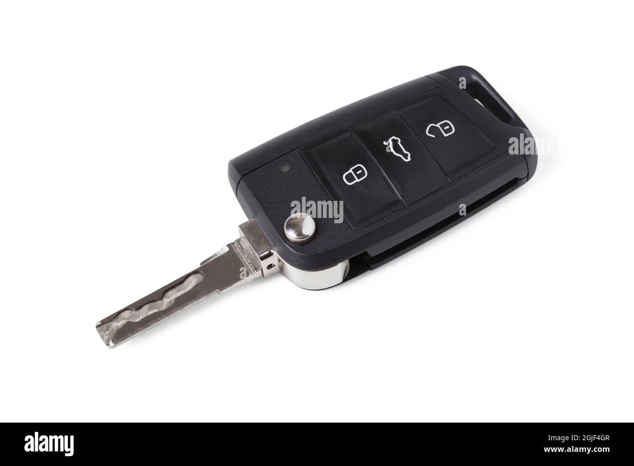 Car key close up isolated on white Stock Photo - Alamy