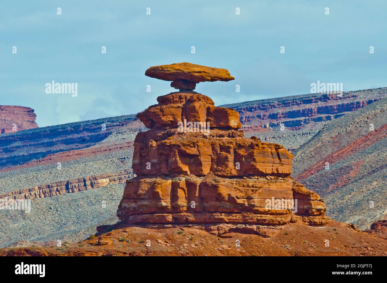 Mexican hat rock highway 163 hi-res stock photography and images - Alamy