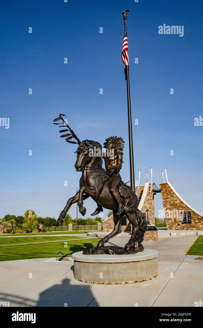 Utah indian sculpture hi-res stock photography and images - Alamy