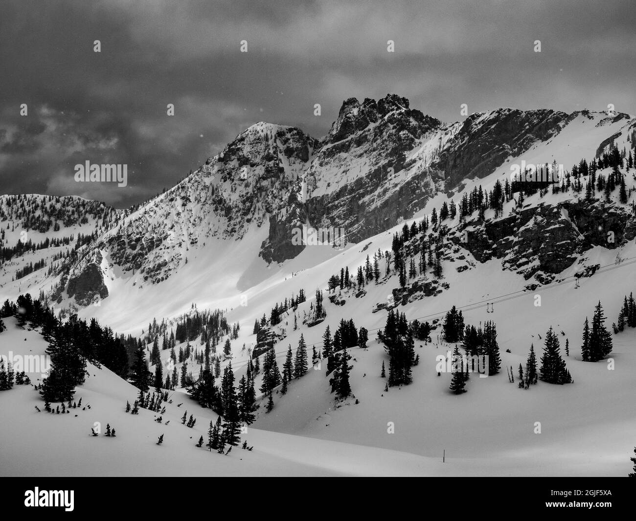 Alta ski resort hi-res stock photography and images - Alamy
