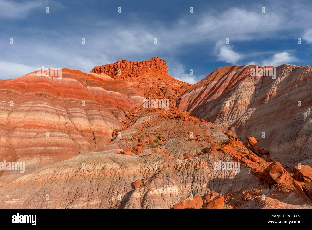 USA, Utah, Grand Staircase Escalante National Monument; The Paria ...