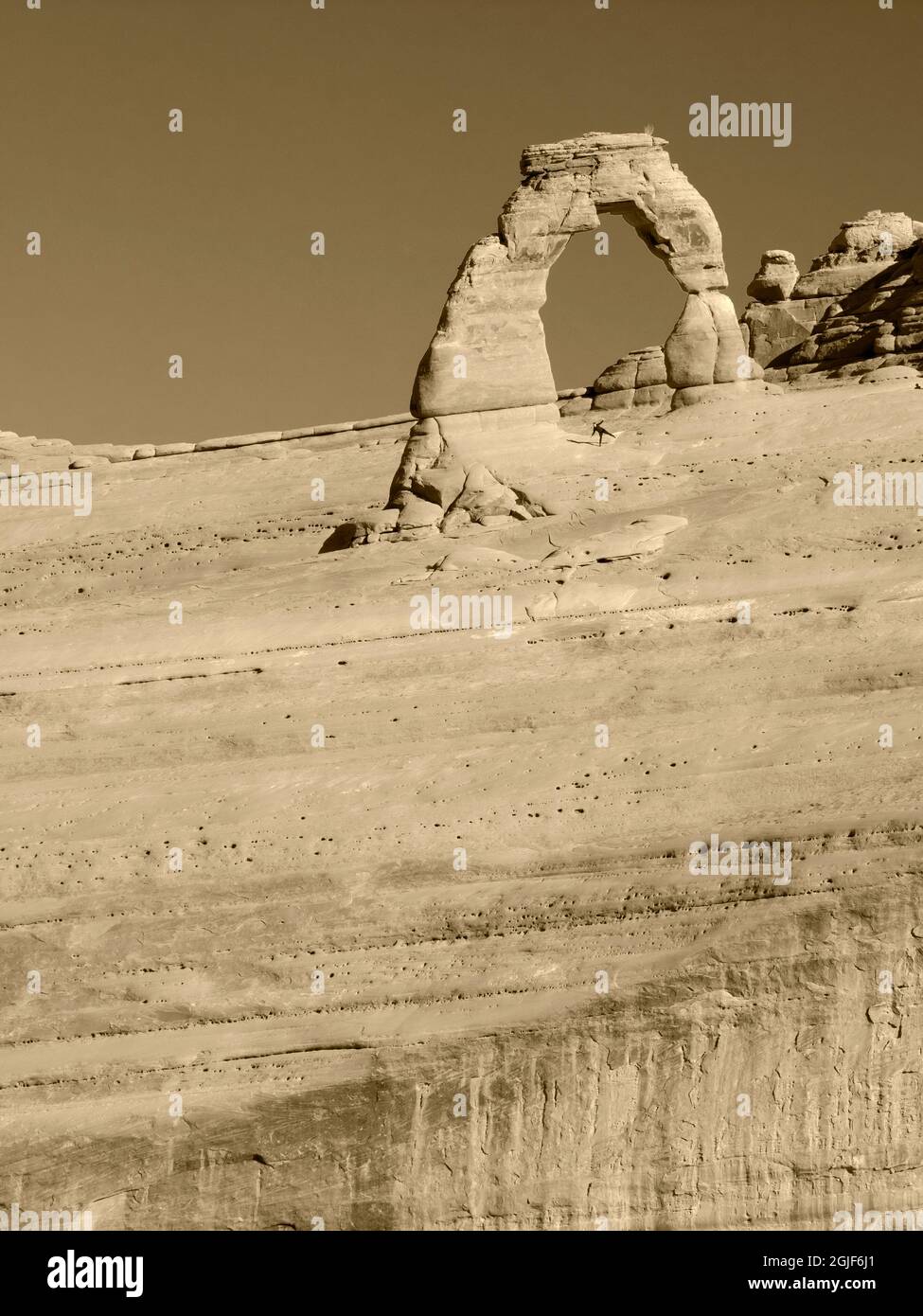 USA, Utah. Arches National Park, Delicate Arch Stock Photo - Alamy