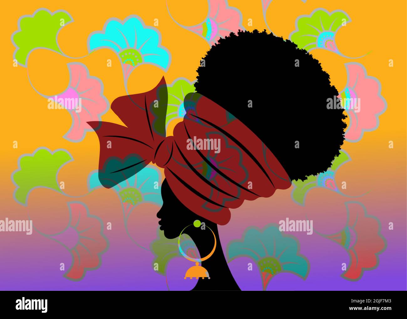 Ethnic female model in Stock Vector Images - Alamy