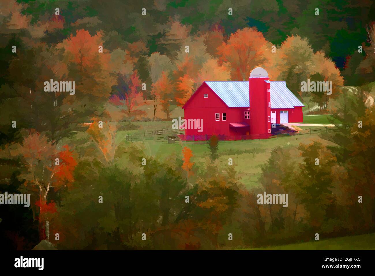 Stowe vermont barn hi-res stock photography and images - Alamy