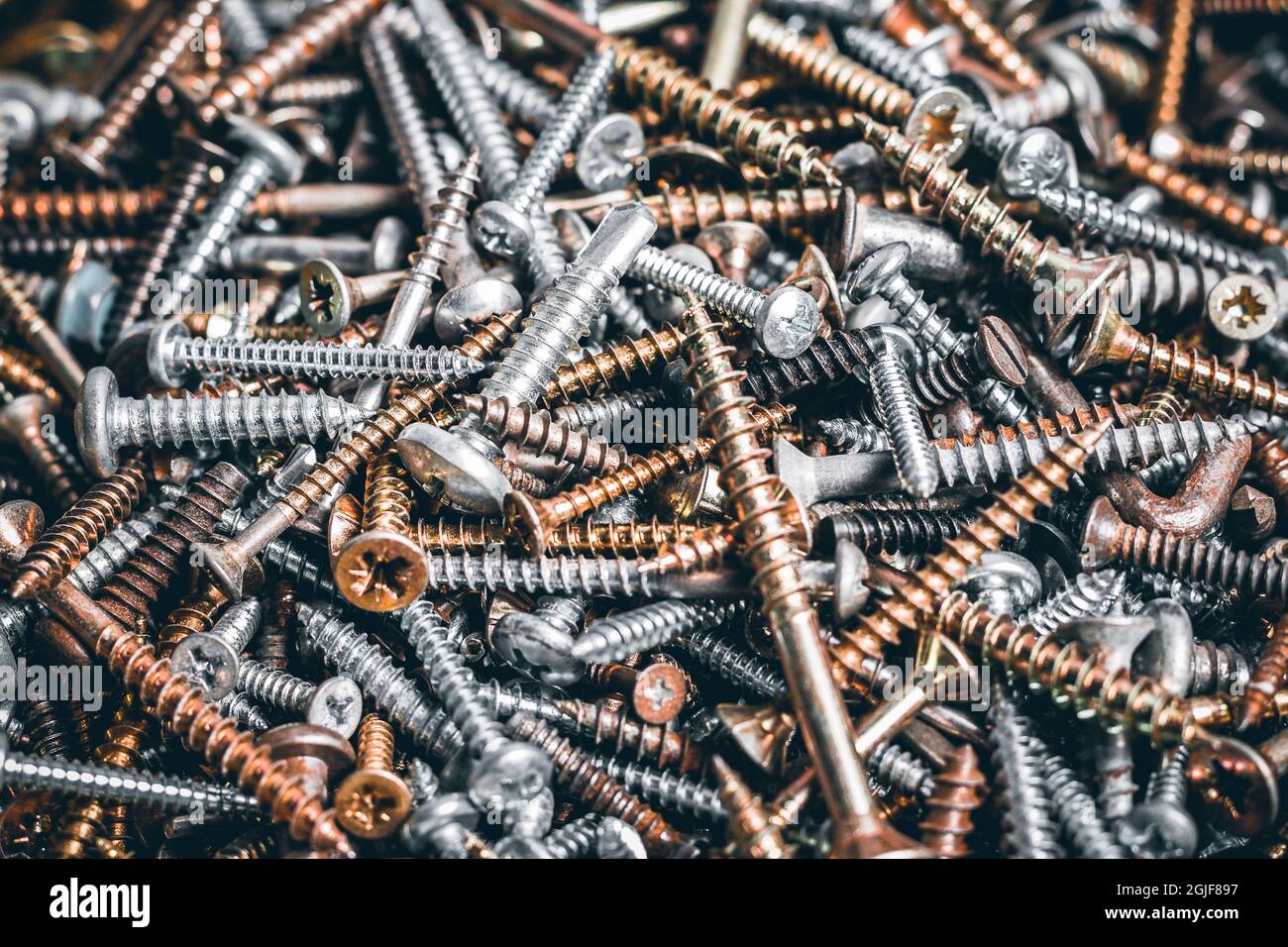 Construction screws hi-res stock photography and images - Alamy