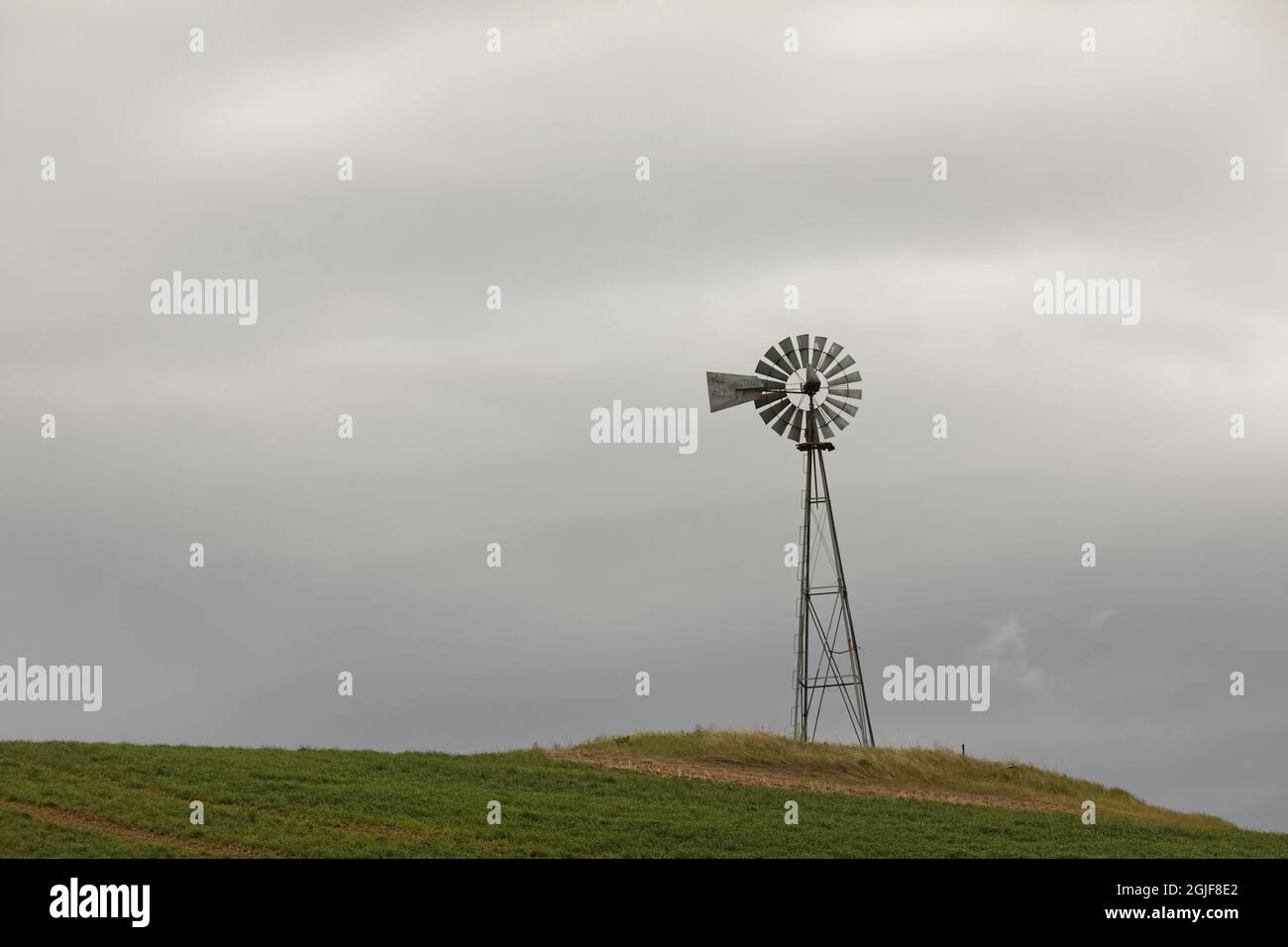 Windmill, Palouse region of eastern Washington Stock Photo - Alamy