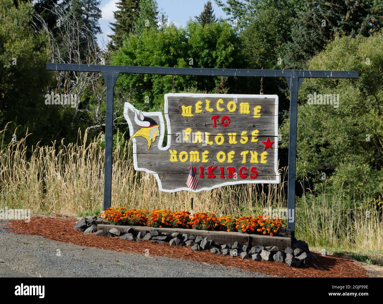USA, Washington State, The Palouse Welcome sign Stock Photo - Alamy USA, Washington State, The Palouse Welcome sign Stock Photo - Alamy
