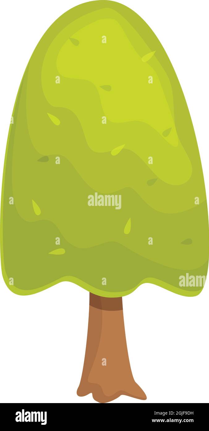 Branch tree cutting icon cartoon vector. Garden maintenance. Park tree ...