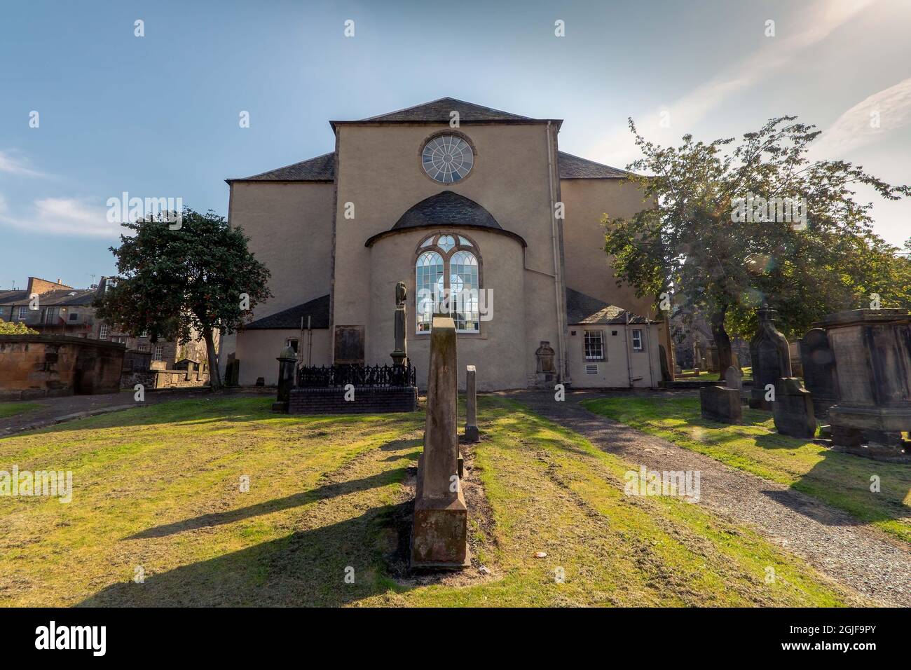 Canongate Church on the Royal Mile, Edinburgh, Scotland, UK Stock Photo ...